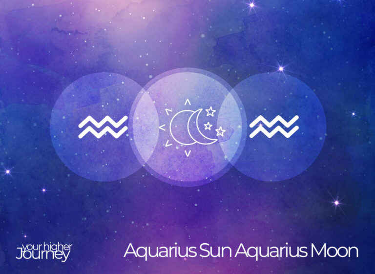 Aquarius Sun Aquarius Moon: Adventurous Humanitarians
