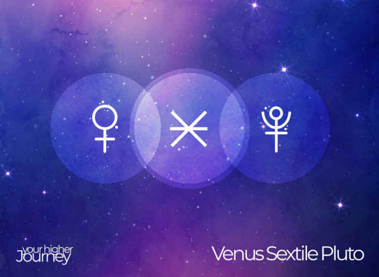 Venus Sextile Pluto - Mysterious, In Love, and Magnetic